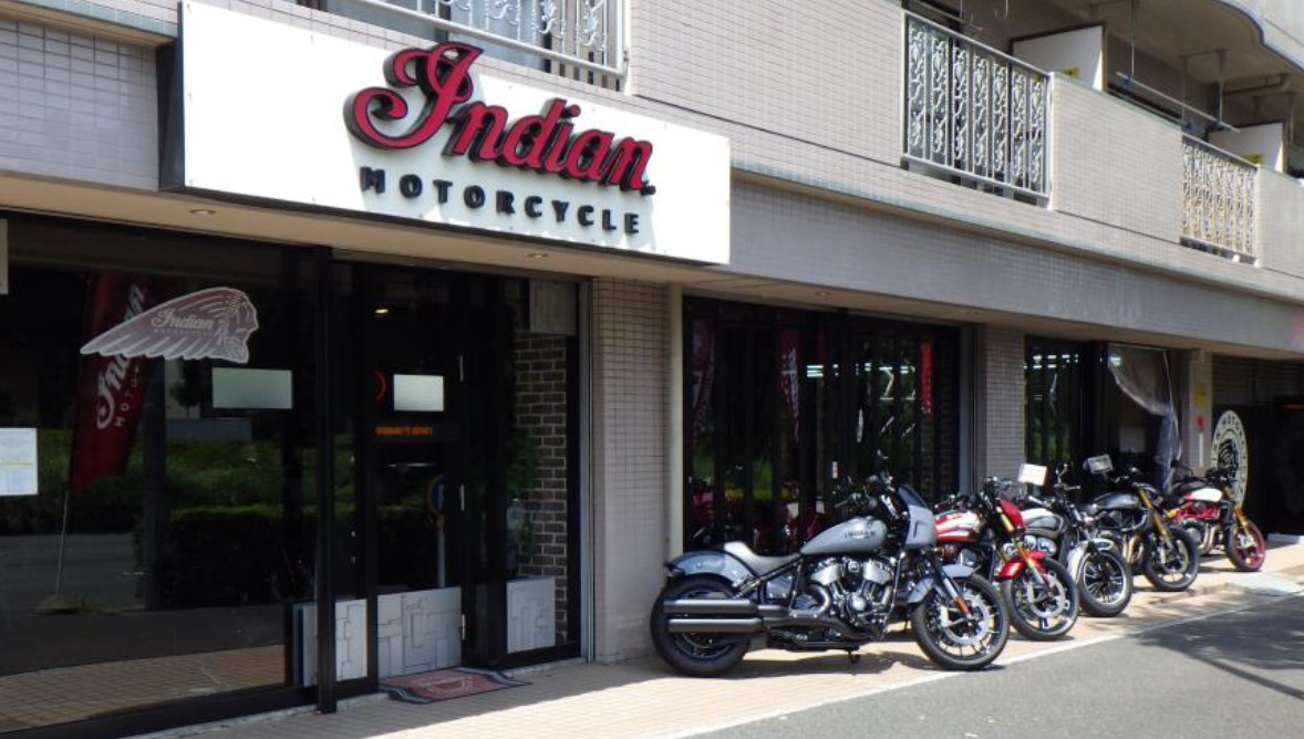 オートバイ流通新聞 | インディアンM 横浜のディーラー「PB INDIAN MOTORCYCLE」開業